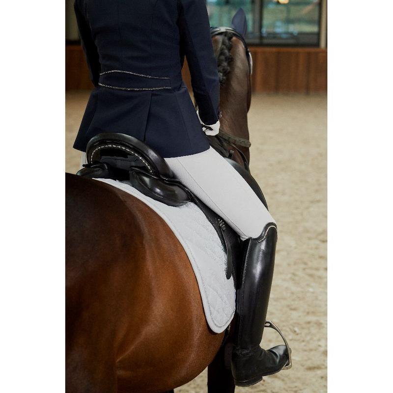 Czaprak Eskadron Platinum Pure Glitter Mesh White, biały 2023